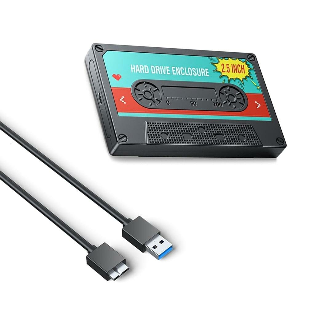 Корпус для жесткого диска 2.5', USB 3.0, Type-C, USB 3