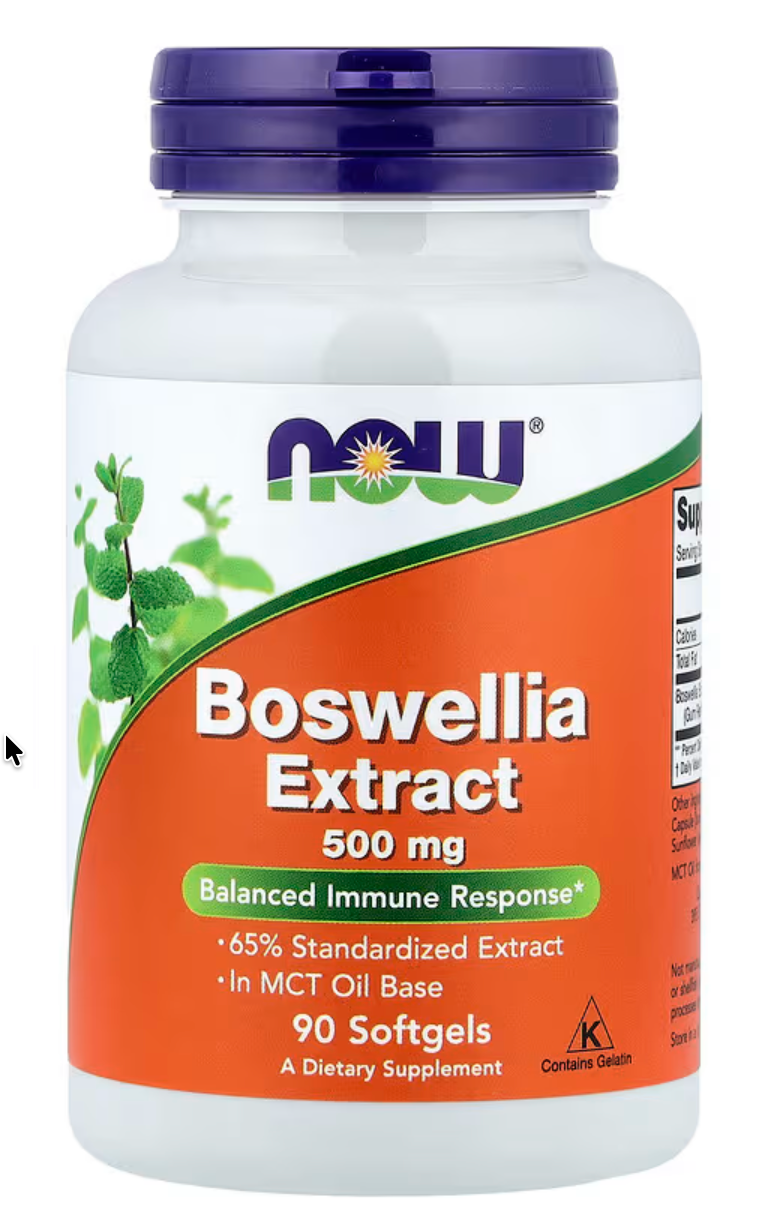 NOW Foods, BOSWELLIA EXTRACT, Экстракт босвеллии, 500 мг, 90 капсул