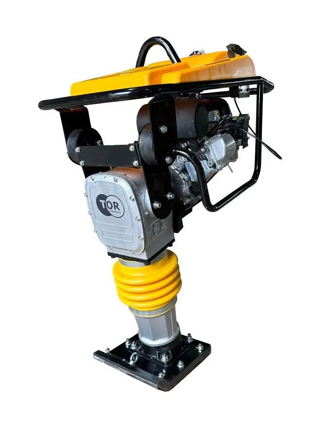 1049249 Вибротрамбовка TOR HCR80(X) 68кг, 10кН (Honda) алюминиевый корпус