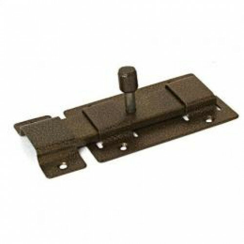 Задвижка дверная ЗД-02 металлик секрет