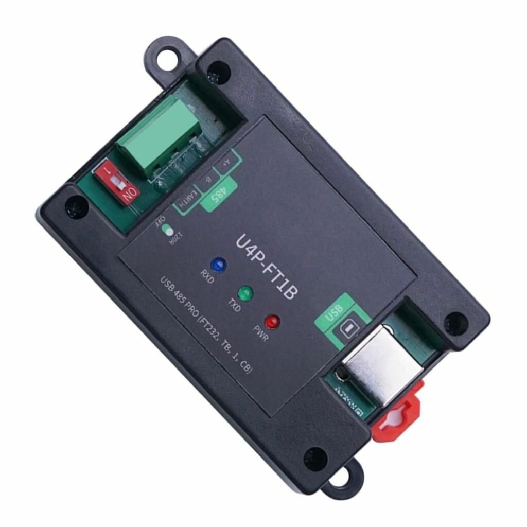 USB на RS485/RS422 Конверсионный Модуль FT232 Чип USB-B DB9 Рельсовое Крепление, U4P FT1B