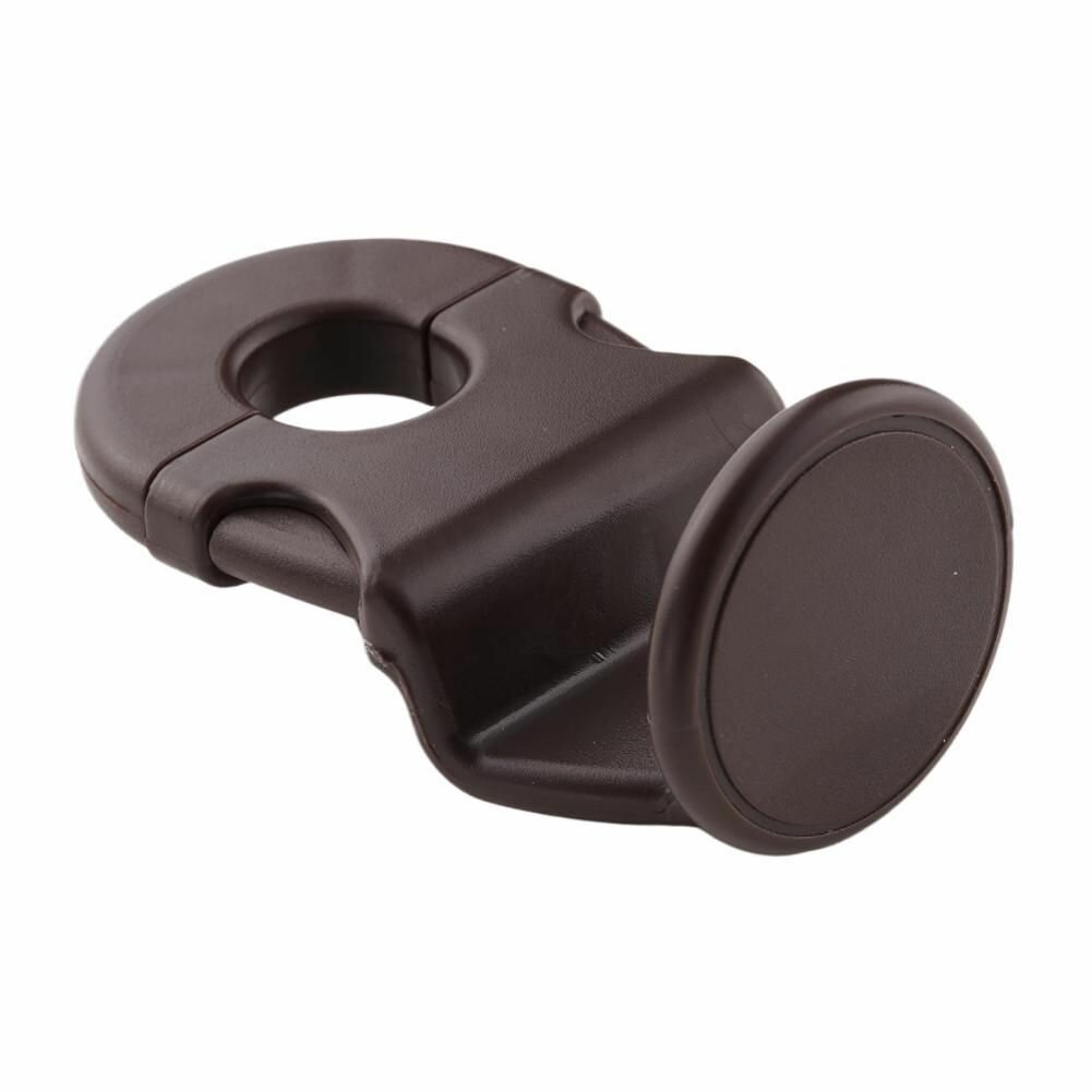 Вешалка-крючок на подголовник в автомобиль 1 крюка. Крючки для сумок в авто, Держатели на подголовник в автомобиль, крючки для пакетов, черный