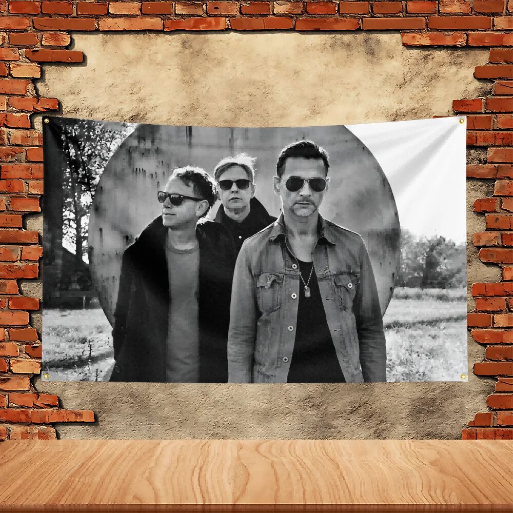 Флаг Depeche Mode Полиэстер 90x150см 90 x 150cm, ZH10692