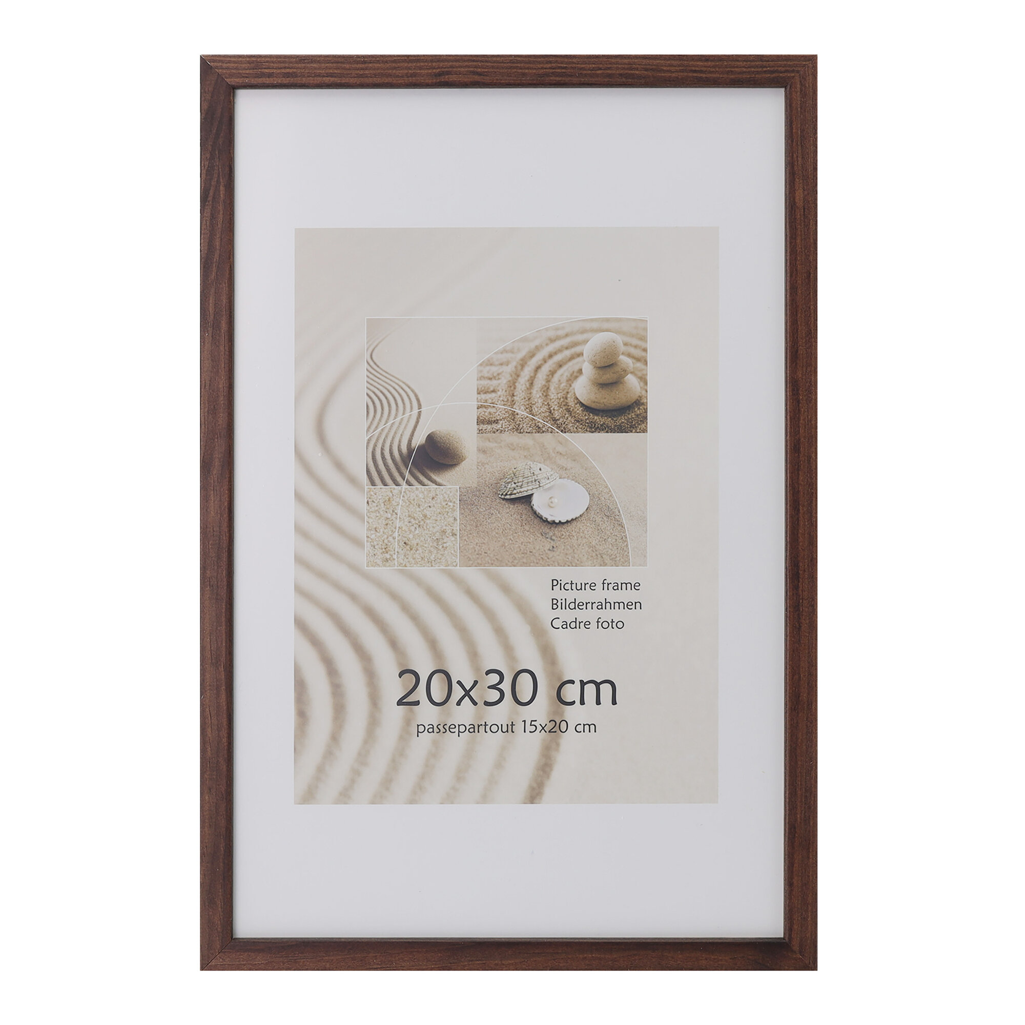 Фоторамка INNOVA 111-148 20x30 см, коричневая