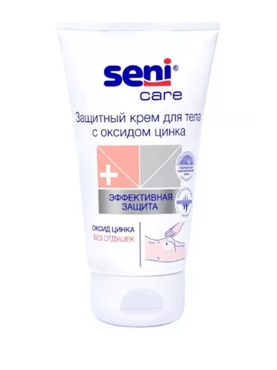 Seni Care Крем Защитный С Оксидом Цинка Для Тела 100мл