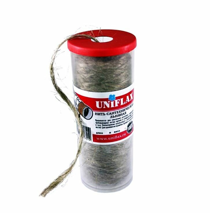 Лен сантехнический 110 м UNIFLAX