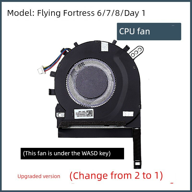 Вентилятор для процессора и видеокарты ноутбуков ASUS Tianxuan 1 Flying Fortress 5 6 7 8 FX80G FX86 FX95 FX96 FX504