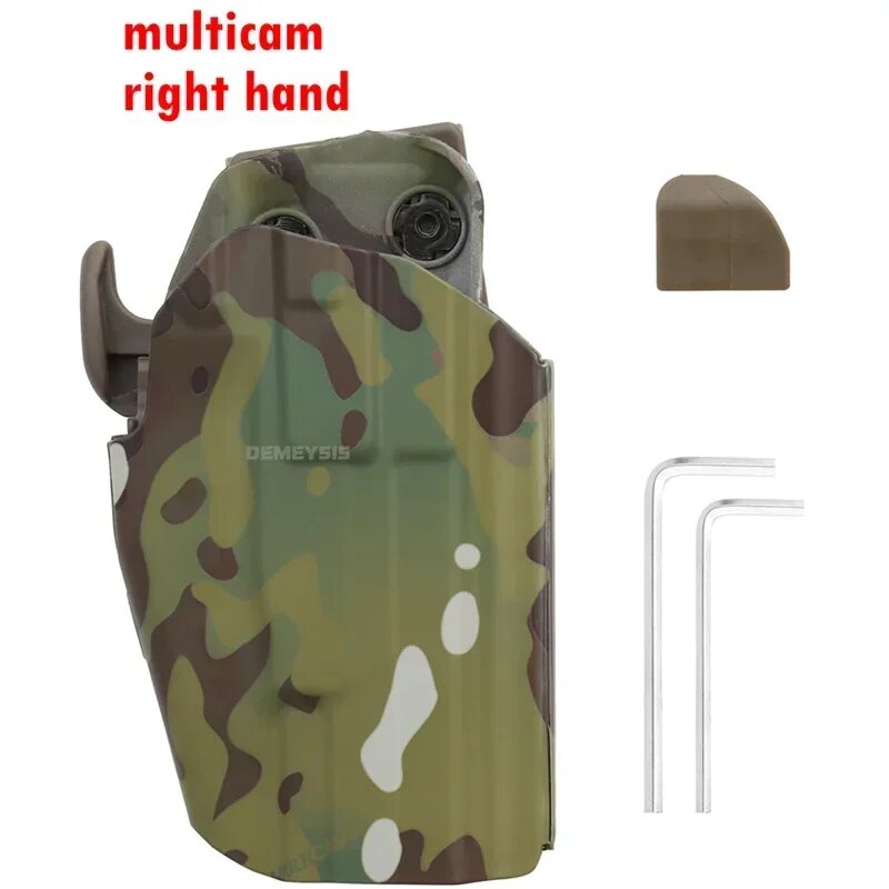 Кобура Demeysis для Glock 17, 20, 21, 22, 31, 37 из нейлона camo right
