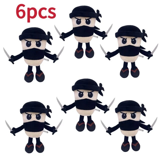 Совершенно новая плюшевая кукла Traalelo Tralala Tungtungtung, итальянская плюшевая кукла Brainrot Al Traalero Tralala, мягкая подушка с наполнителем, игрушка на заказ.