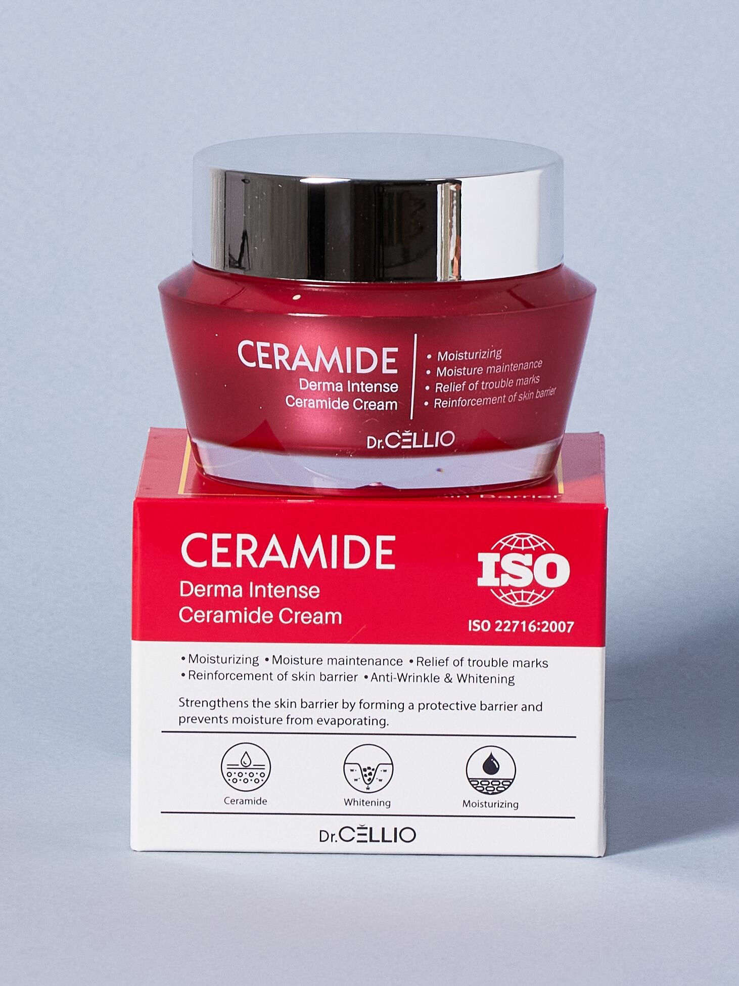 Dr. CELLIO Укрепляющий крем для лица с керамидами 50г Derma Intense Ceramide Cream