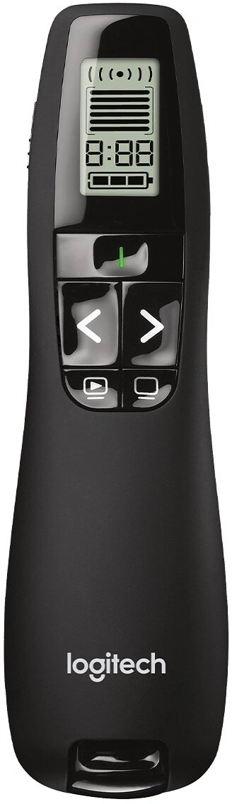 Презентер Logitech R800 USB (30м) черный