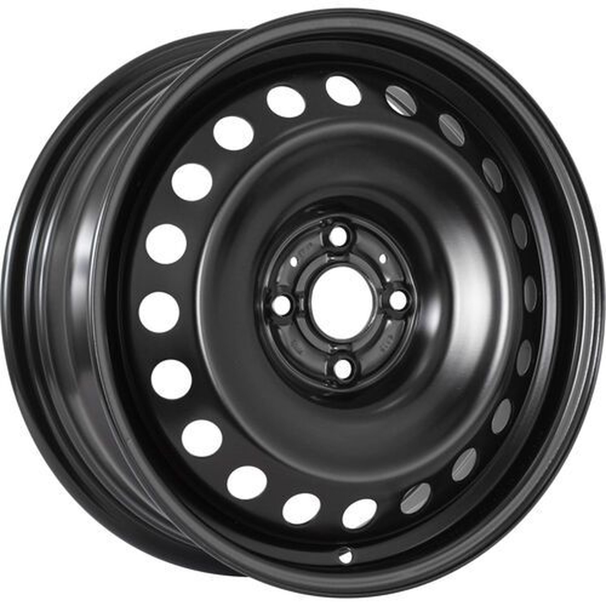 Колесный штампованный диск Magnetto 16023 R16x6 4x100 ET49 CB54.1 Black