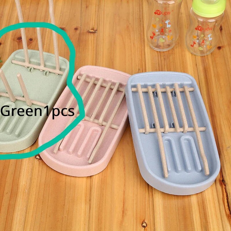 Сушилка для бутылочек Green1pcs, цвет: зеленый