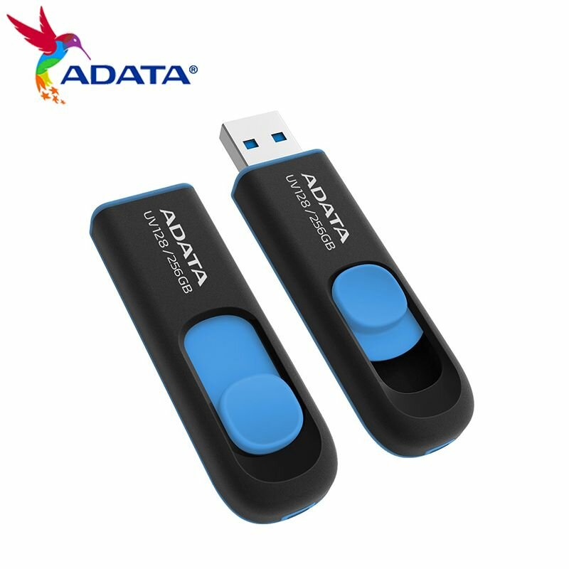 ADATA UV128 256 ГБ USB3.2 выдвижной интерфейс U дисковая память