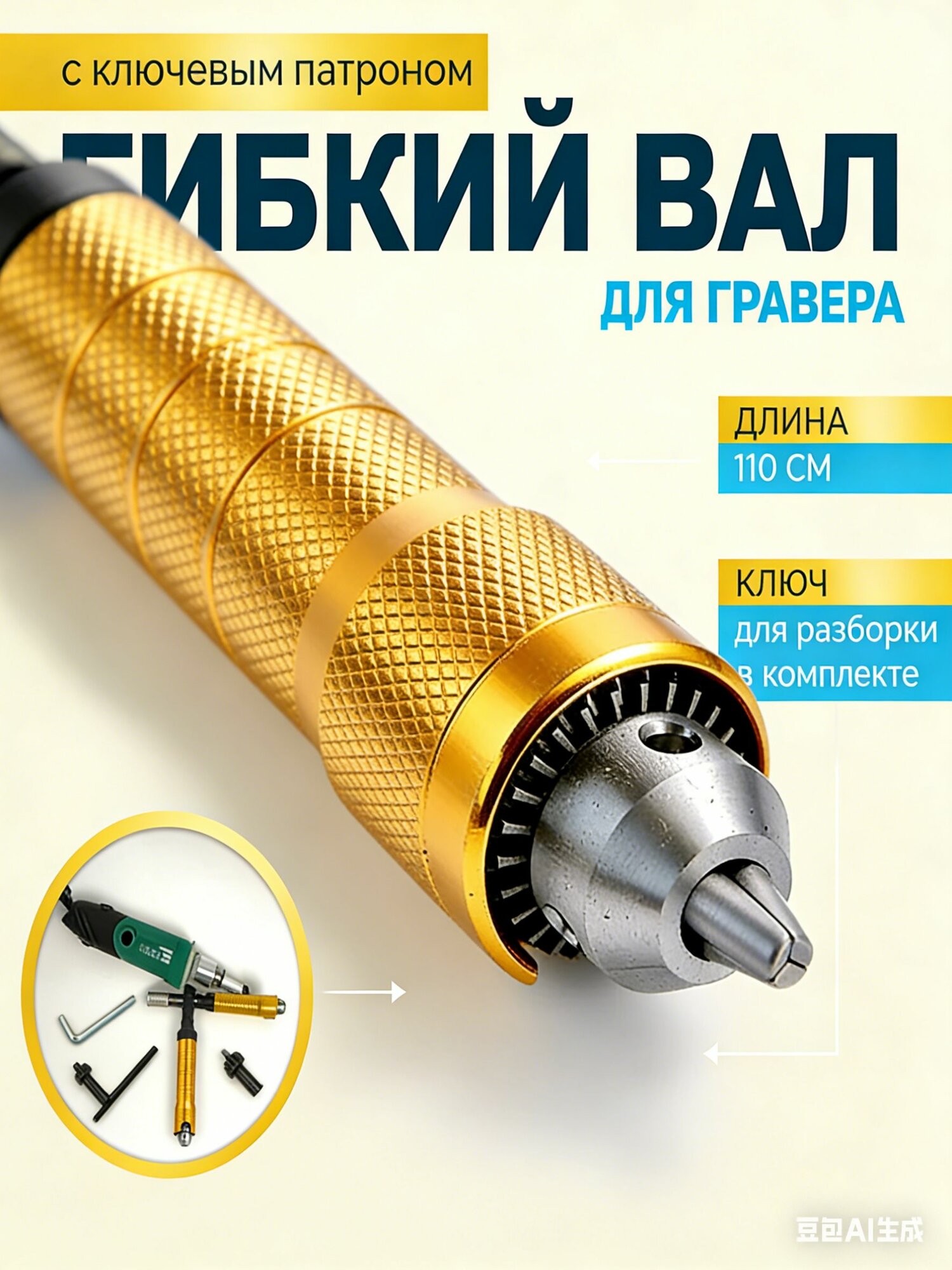 Гибкий вал для гравера/вибратора — фото 1