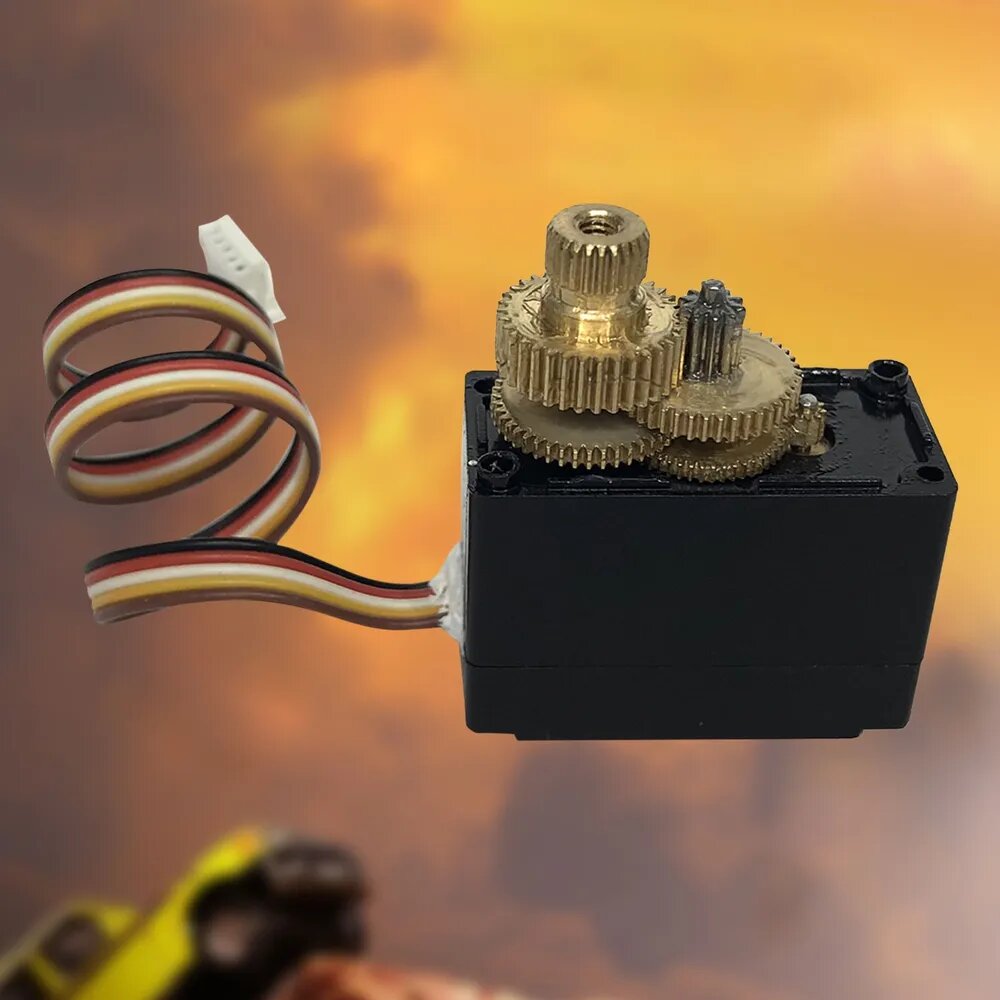 Цифровой сервопривод 5-проводной Seering Servo RC Car Upgrade Parts Высокая точность для Wltoys