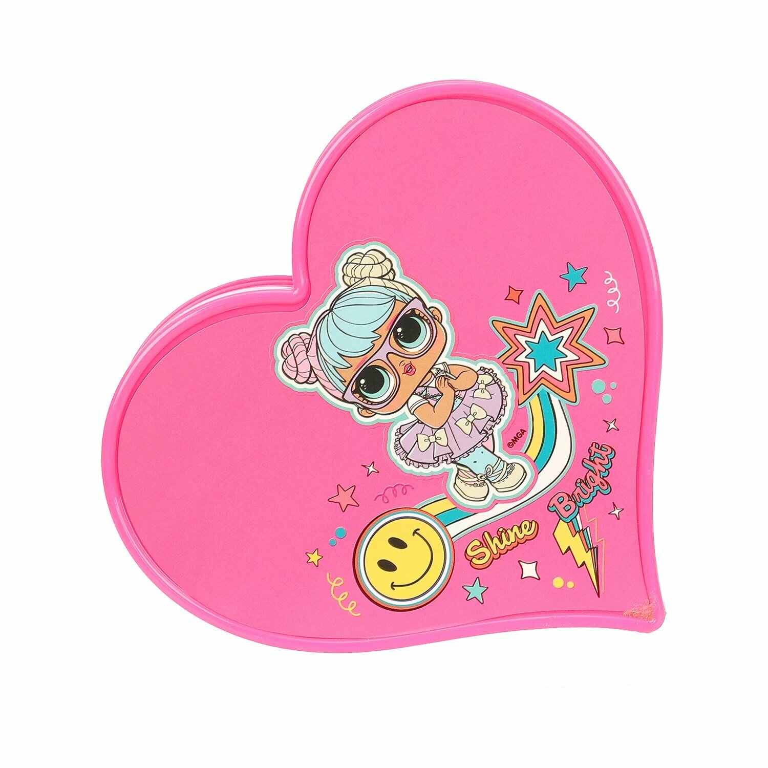 Милая леди Детский набор косметики (Тени 5,24 г + Тени для век с блестками 10,03 г + Блеск для губ 10,03 г)