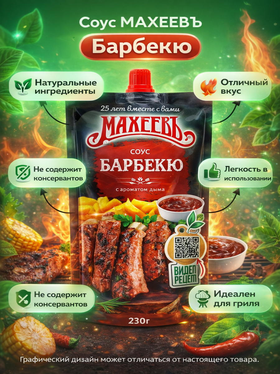Соус махеевъ Барбекю, 230г