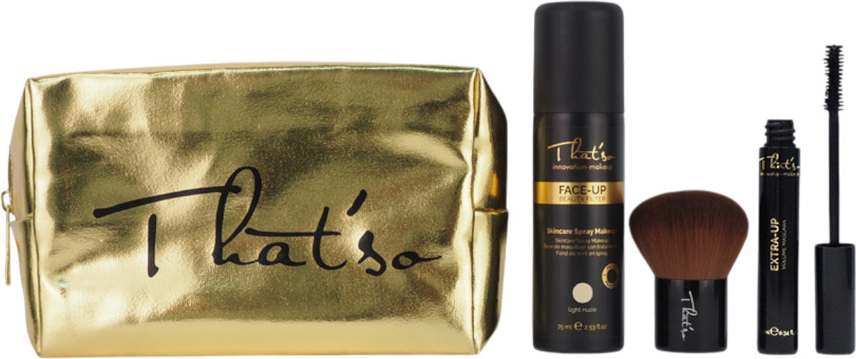 That’so Набор для макияжа "Светлый нюд и взгляд" Make Up Kit That'so Light Nude Mascara 200ml