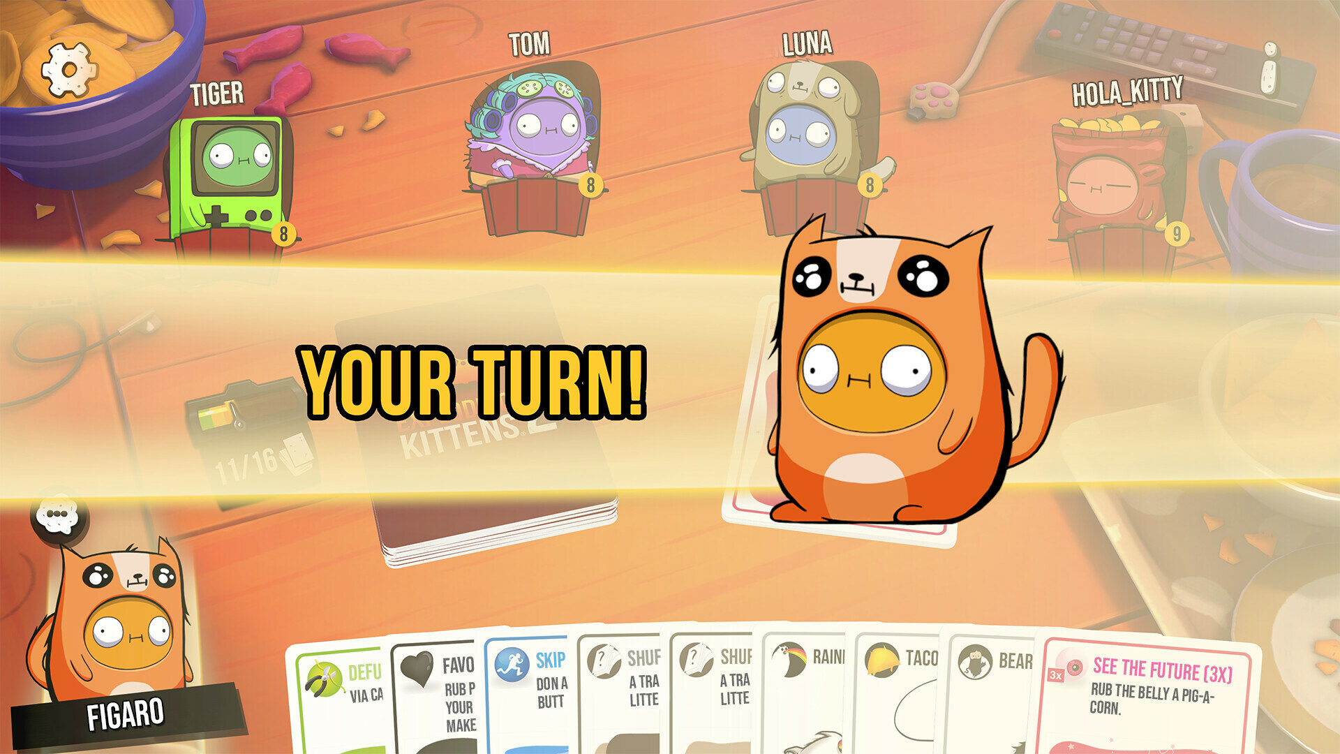 Exploding Kittens 2 PC Steam Ключ • Активация Steam • для России