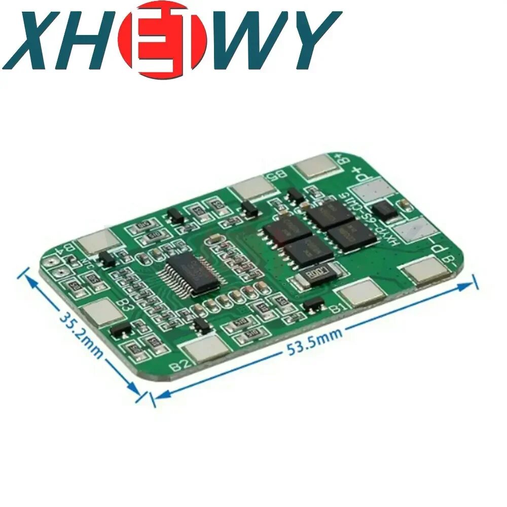 Плата защиты литиевой батареи MURDTD HXYP-6S-CW15 22.2В/25.2В 14А