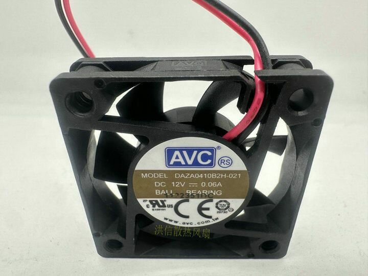 Совершенно Новый. Бесшумный Вентилятор DAZA0410B2H AVC 4010 12V 0.06A 4CM 40х40х10мм,40mm Вентилятор Охлаждения