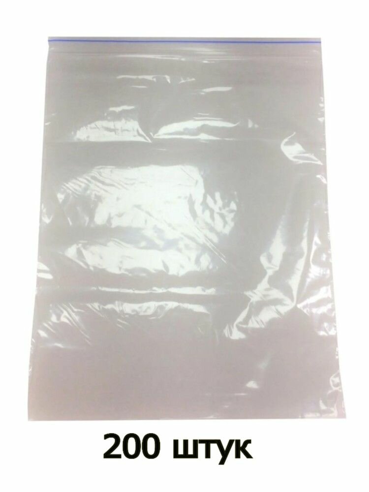 Пакет с замком Zip Lock, 15х20 см, 60 мкм 100 шт, 2 уп