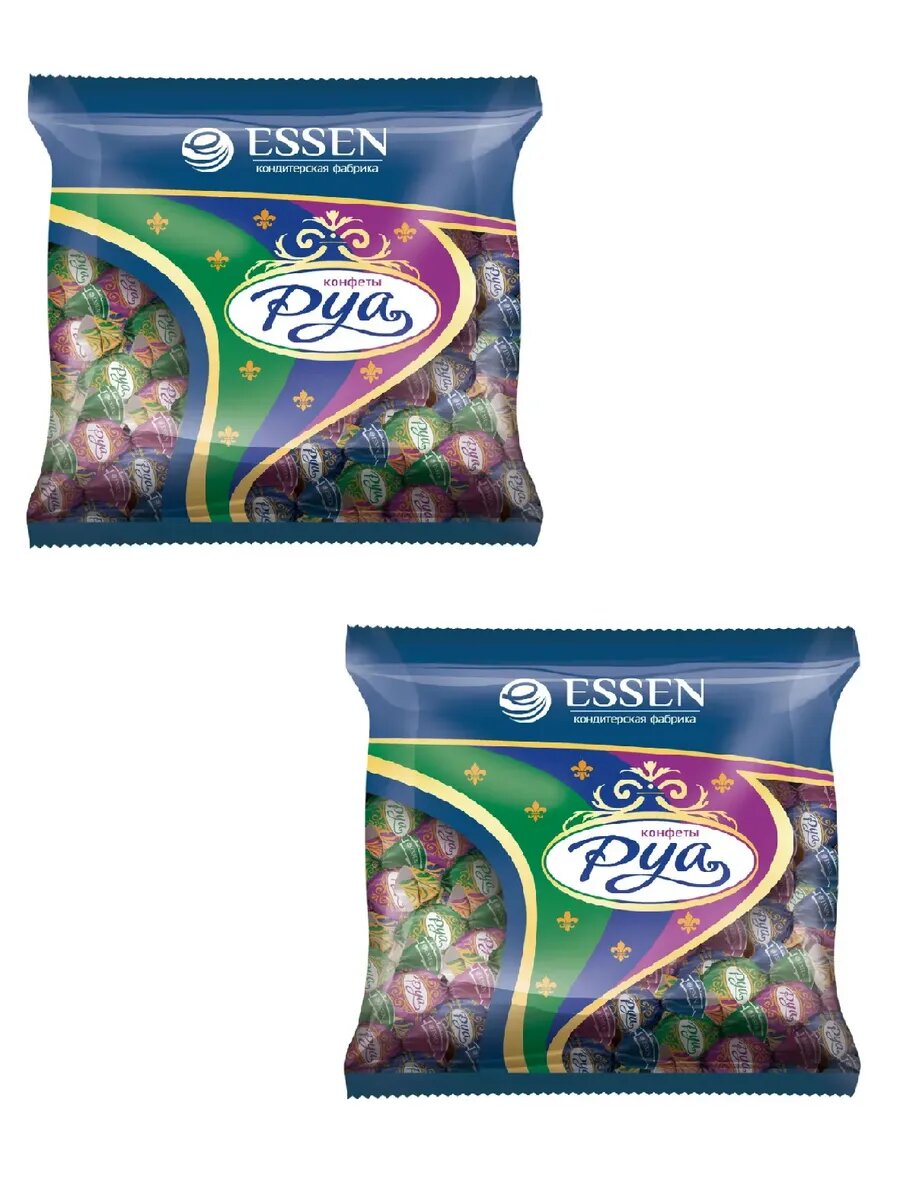 ESSEN Конфеты глазированные Руа, 500 г, 2 уп