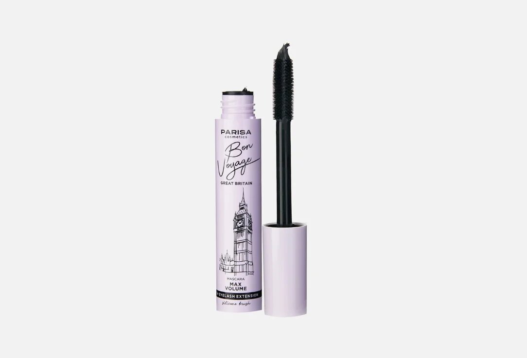 Parisa Cosmetics M-117 England MAXX Volume Тушь для ресниц 12мл Black