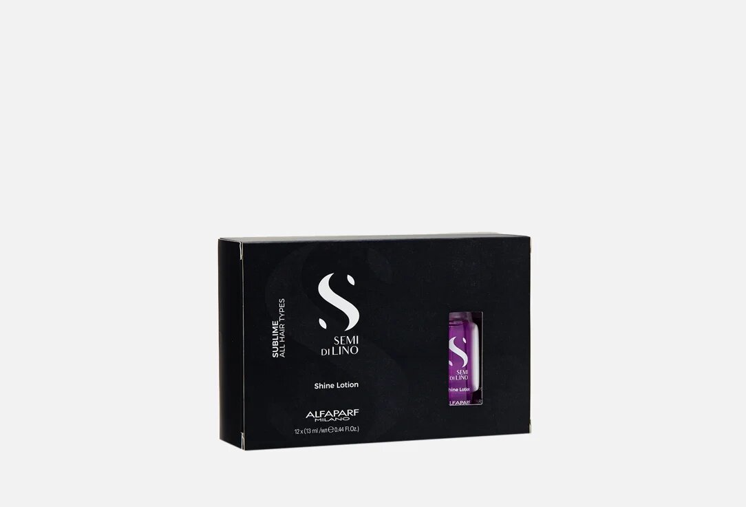 Alfaparf Milano Professional SDL Shine Lotion Лосьон для всех типов волос, придающий блеск 12шт