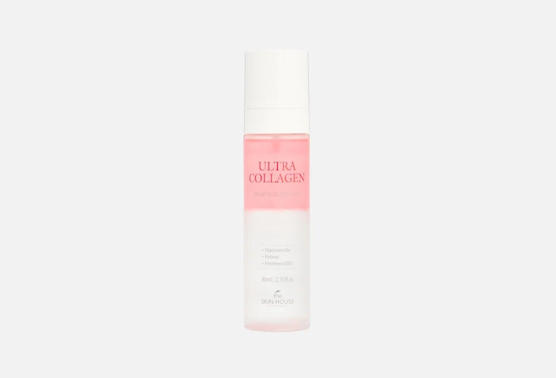 The Skin House Ultra Collagen Двухфазный тонер-мист для лица 80мл
