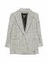 Пиджак Check-pattern single-breasted tweed blazer