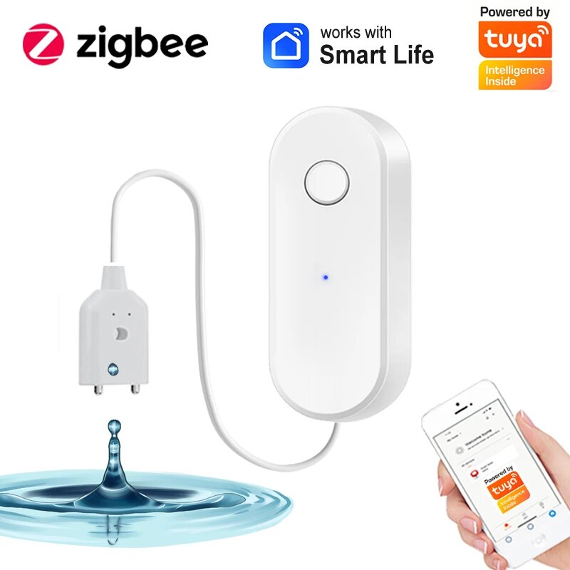 SECUGARD Датчик протечки воды Zigbee для умного дома