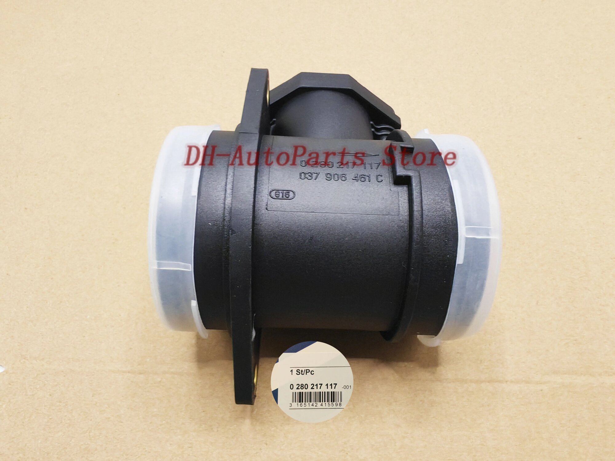 Новый датчик массового расхода воздуха (MAF) 037906461C 0280217117 для Audi A3 A4 A6, для VW 1.8L 2.0L