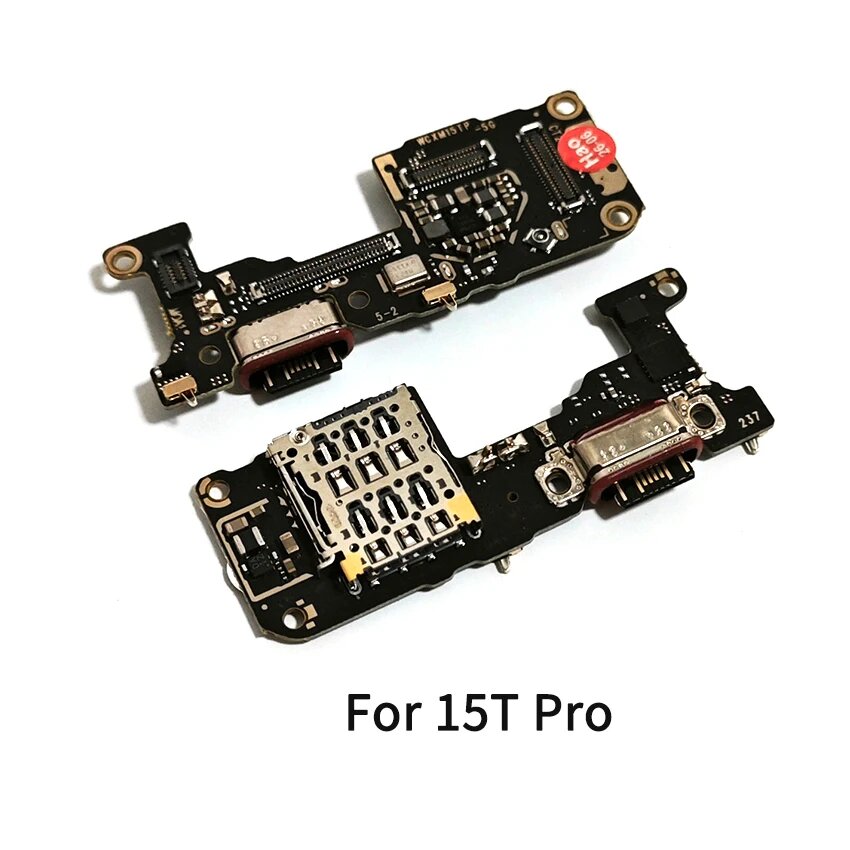 Для Xiaomi 15T Pro: Плата зарядки USB, гибкий кабель док-порта, запчасти для ремонта