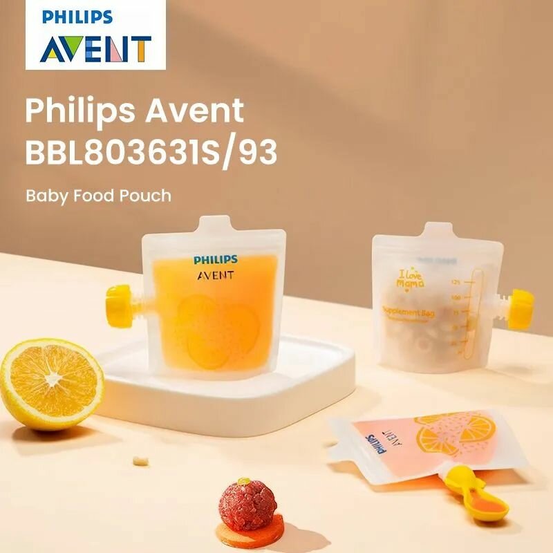 Пакеты для грудного молока Philips Avent BBL803631S/93, пакет для детского питания, 10шт, 125 мл