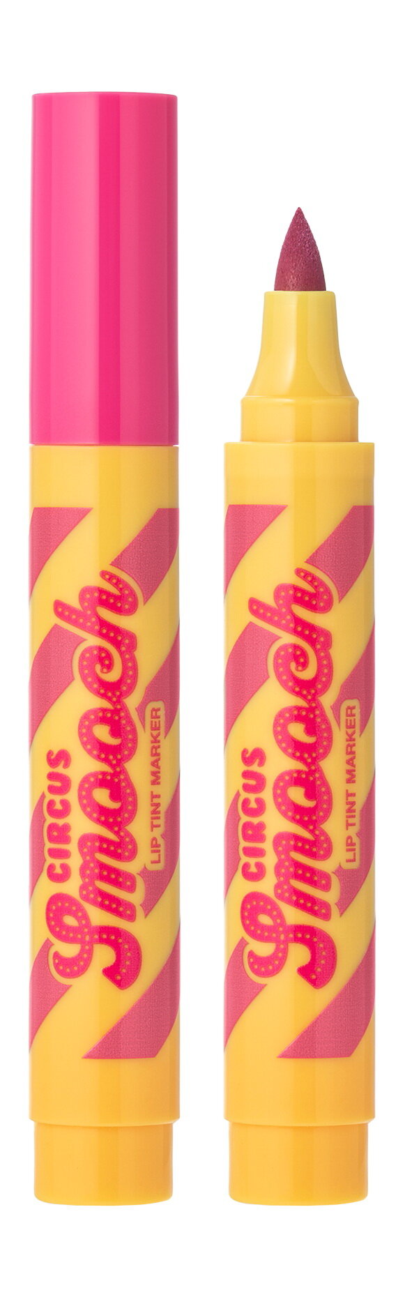 BEAUTY BOMB Тинт-маркер для губ Circus Smooch, 2,3 г, 02 Pink Smacker Нежный Розовый (лимит.)