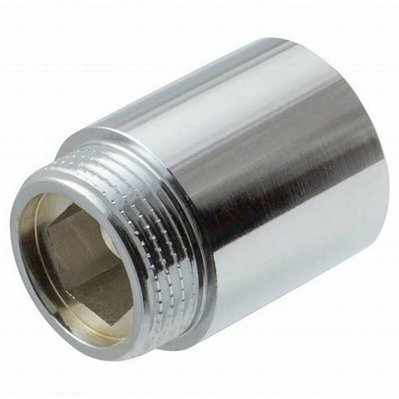 Удлинитель хромированный внутренняя/наружная V&G, 3/4" × 30 мм