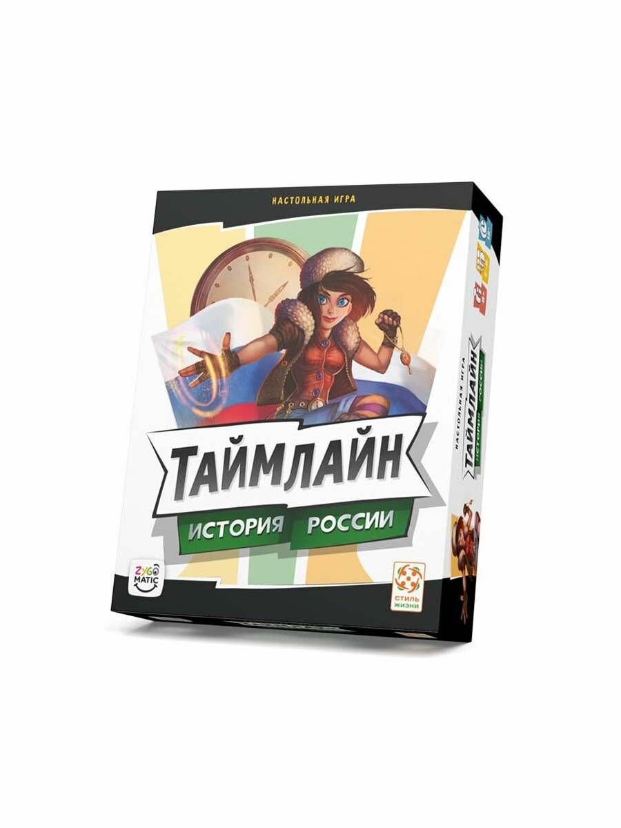 Настольная игра "Стиль Жизни" Таймлайн 3 История России