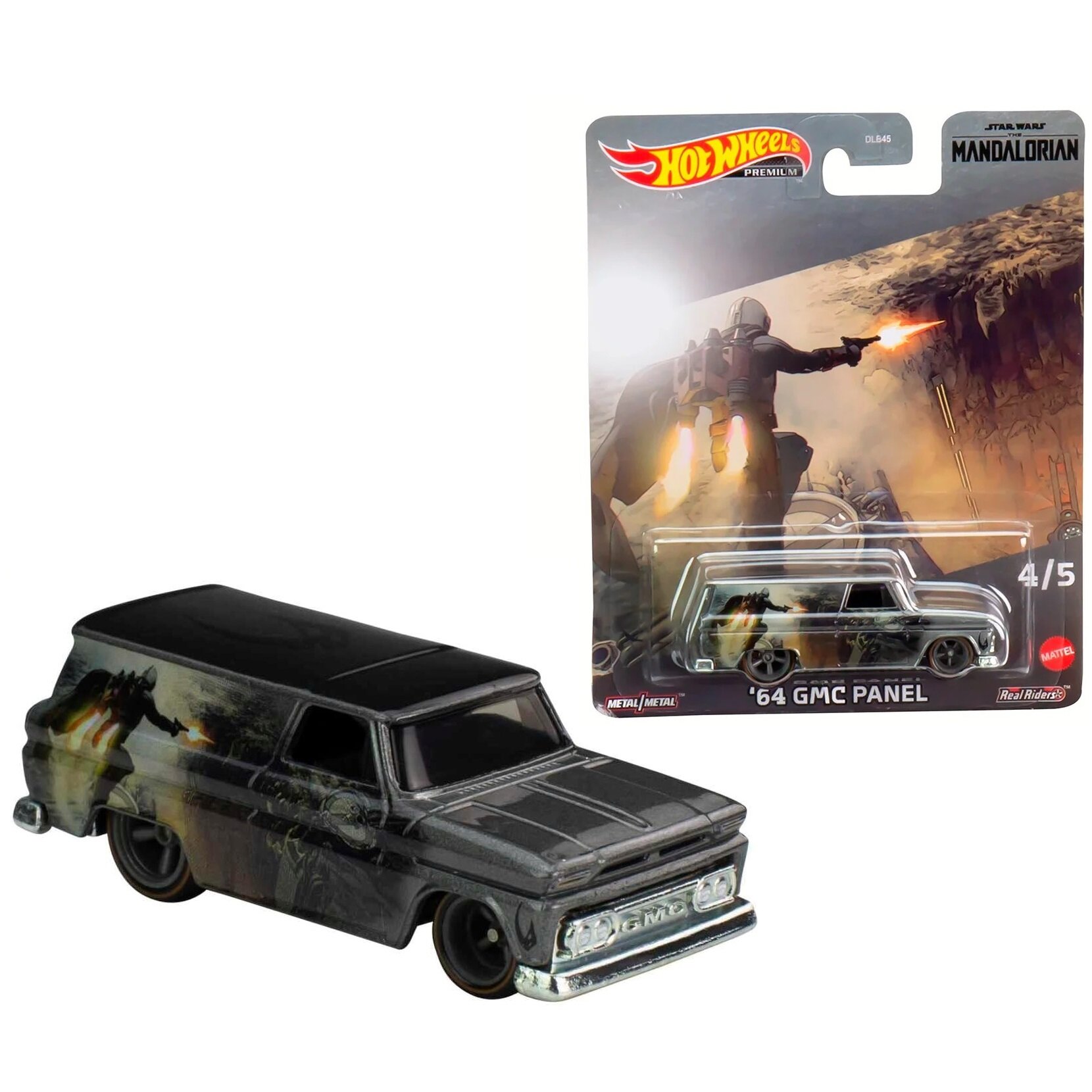 Машинка Hot Wheels Premium HKC94 The Mandalorian '64 GMC Panel 4/5