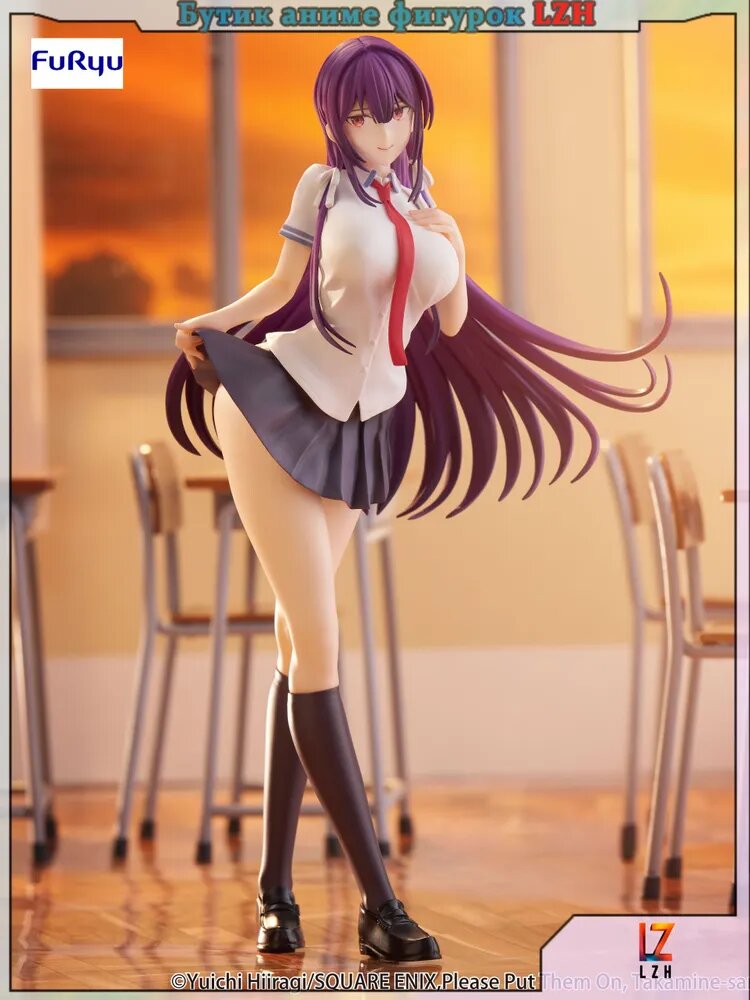 Аниме фигурка Furyu Trio-Try-iT Cranenking Figure - Takane Takamine "Please Put Them On, Takamine-san" 19cm(LZH)