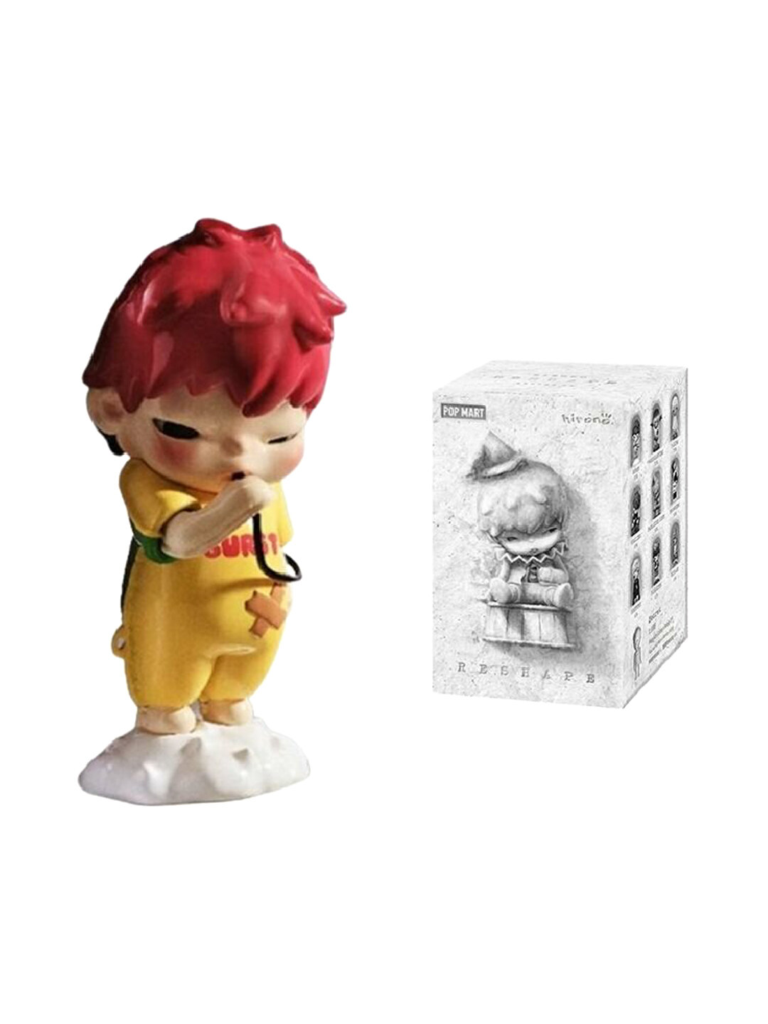 POP MART Hirono 5th Generation Reshaping Collection Blind Box Products Single Blind Box/whole Box 9 Pcs NoSize