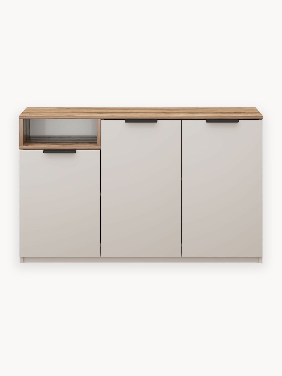 Комод для одежды Чарли 9.2, комод под телевизор, цвет Кашемир / Авелано