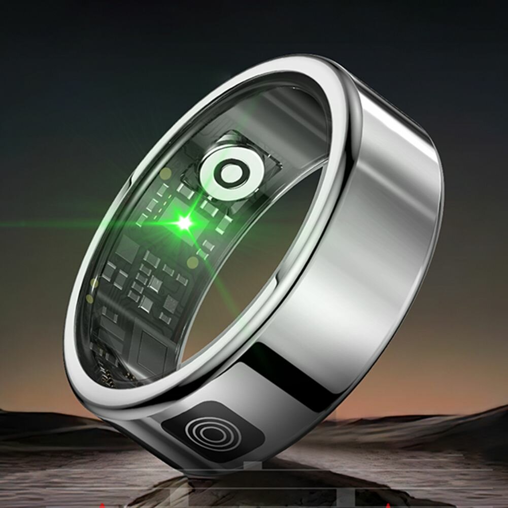 RS08 Smart Ring 5ATM Водонепроницаемый мониторинг сердечного ритма, кислорода в крови и сна