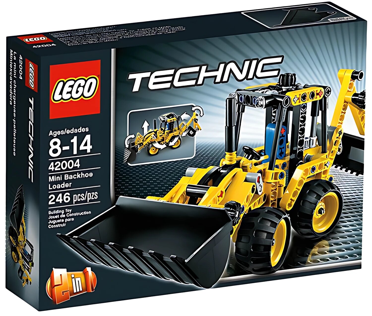 Конструктор LEGO Technic 42004 Экскаватор-погрузчик