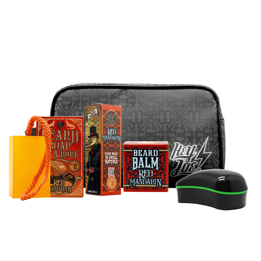 Hey Joe! Bearded Survival Kit Delux Nº 2 Soap, набор для ухода за бородой.
