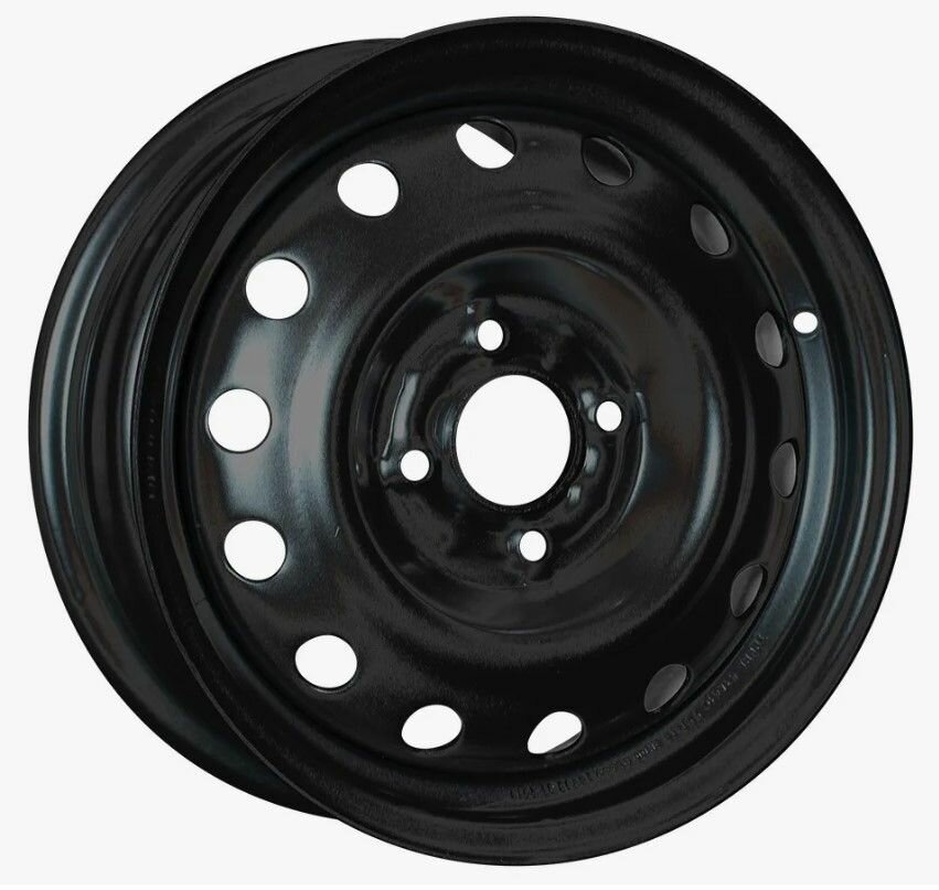 Колёсный диск 5.5j*14 4/100 ЕТ35 D57,1 (53A35D) (коробка) Black TREBL