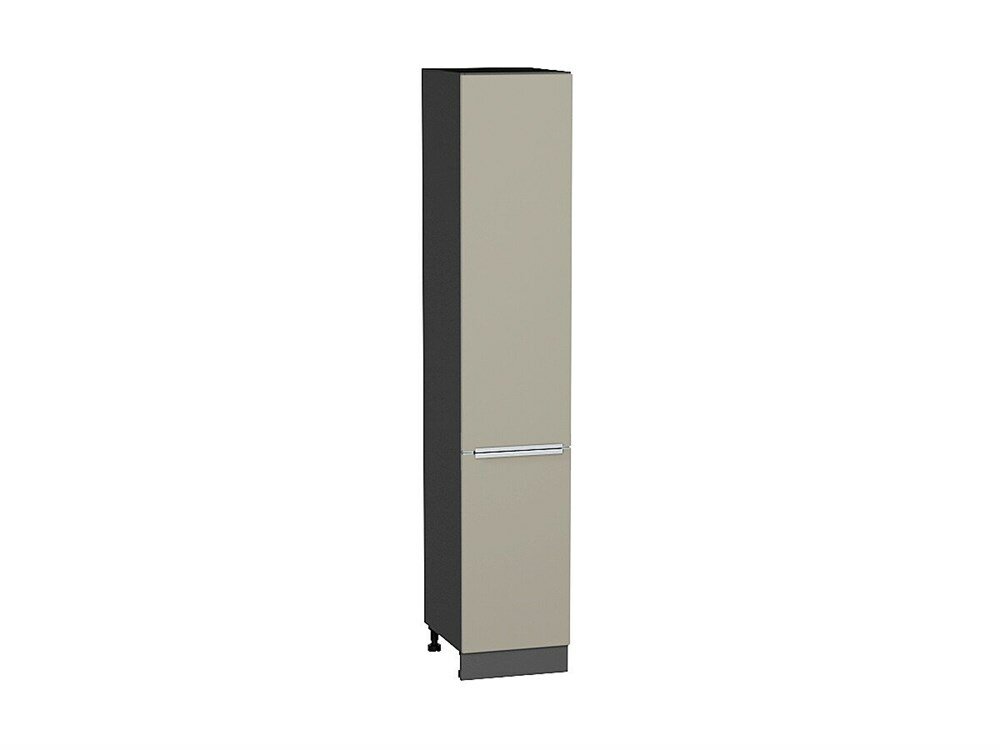 VVT Шкаф пенал с 2-мя дверцами Фьюжн Graphite, Silky Grey, 2140, 400