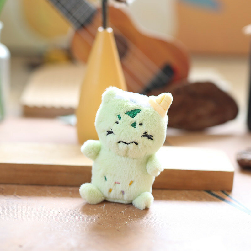 Bulbasaur милый мягкая игрушка с коротким плюшем для детей и коллекционеров