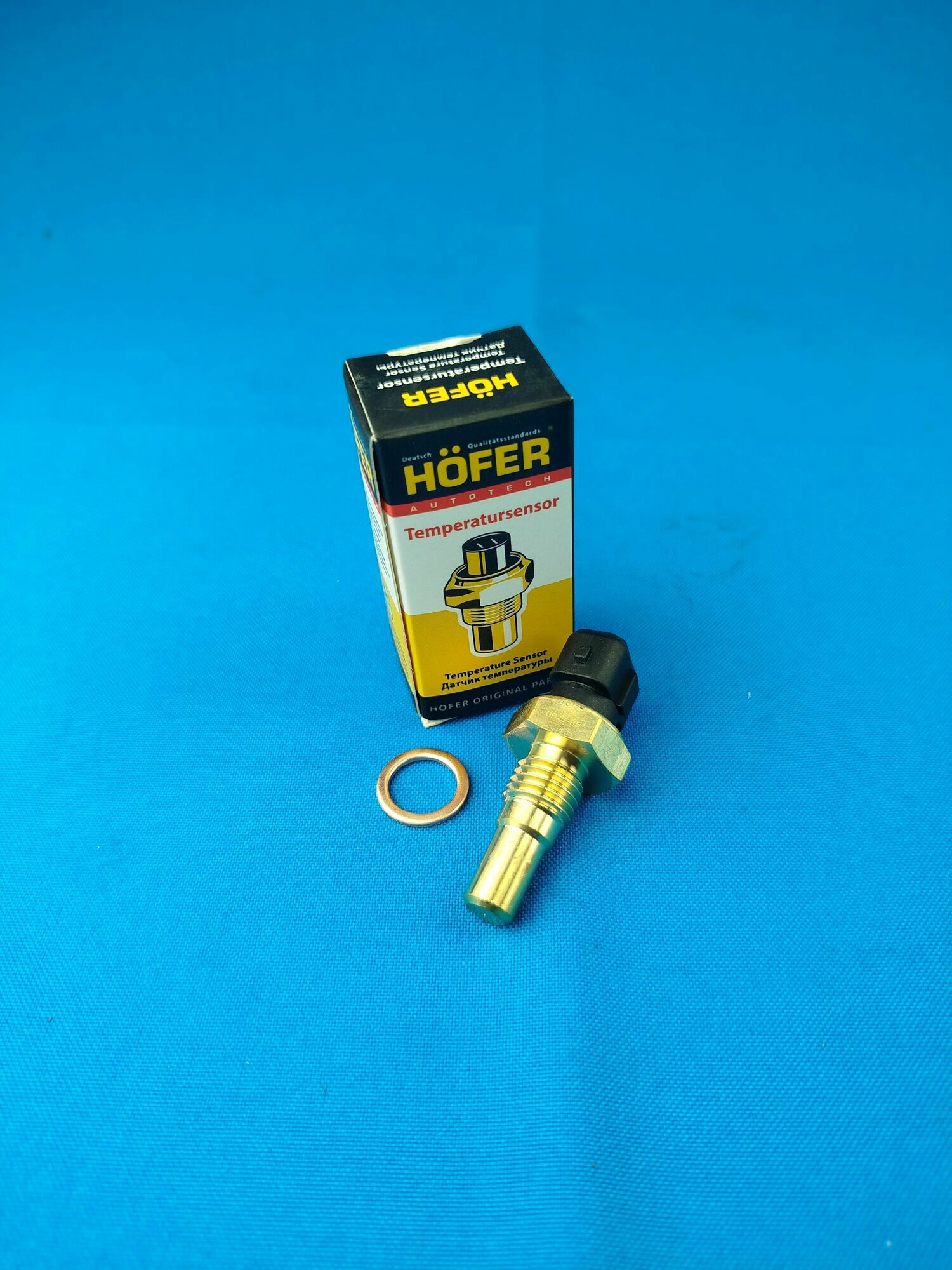 Датчик температуры "HOFER" для автомобилей ГАЗ, УАЗ дв. 4213, 4216